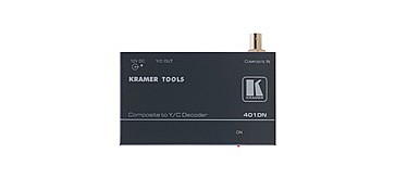 Projector.co.il - חברת המקרנים של ישראל | ממיר תמונה קרמר Kramer 401DN | ציוד מיתוג ובקרה