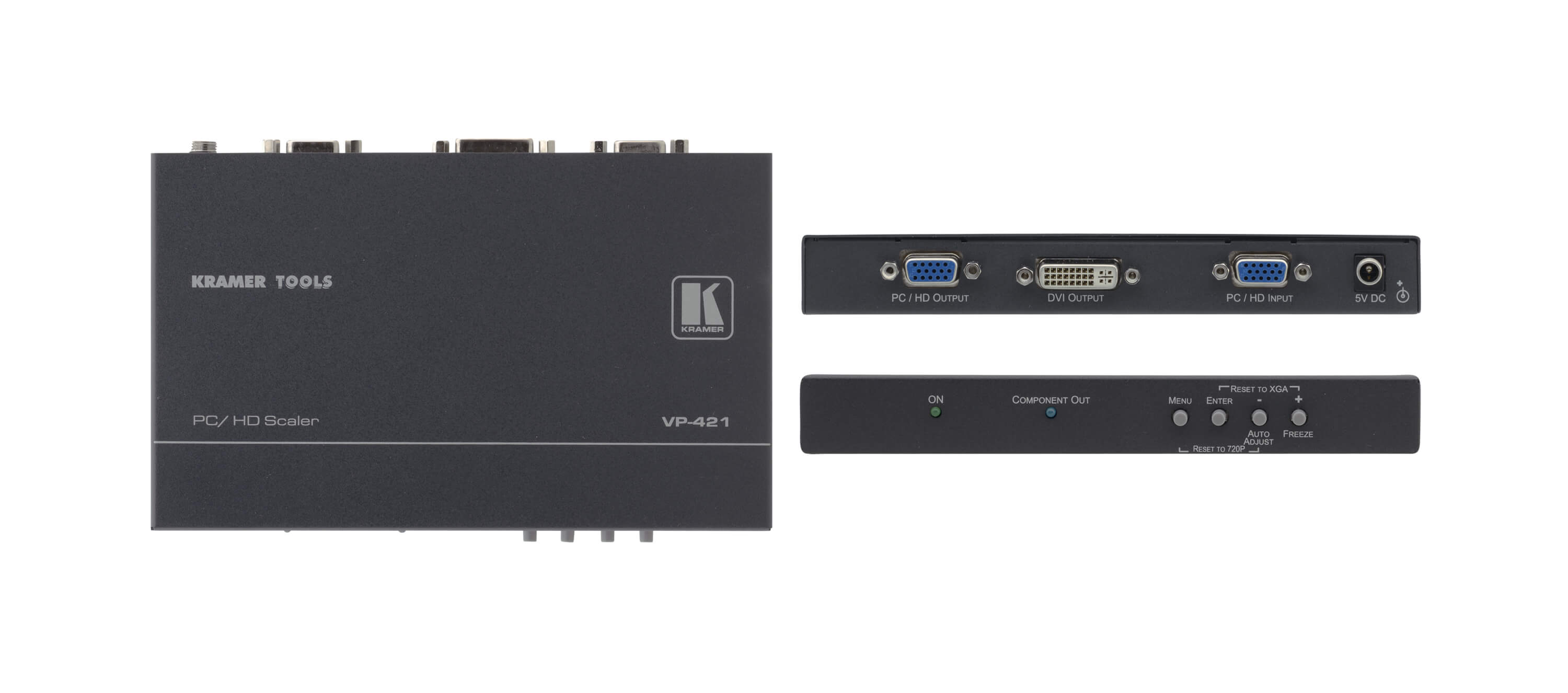 Projector.co.il - חברת המקרנים של ישראל | ממיר כניסה 1 ל2 יציאות Kramer ...