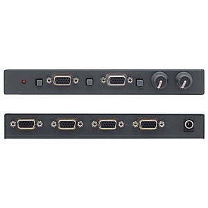 Projector.co.il - חברת המקרנים של ישראל | מפצל תמונה Kramer VP-242 עם 2 ...